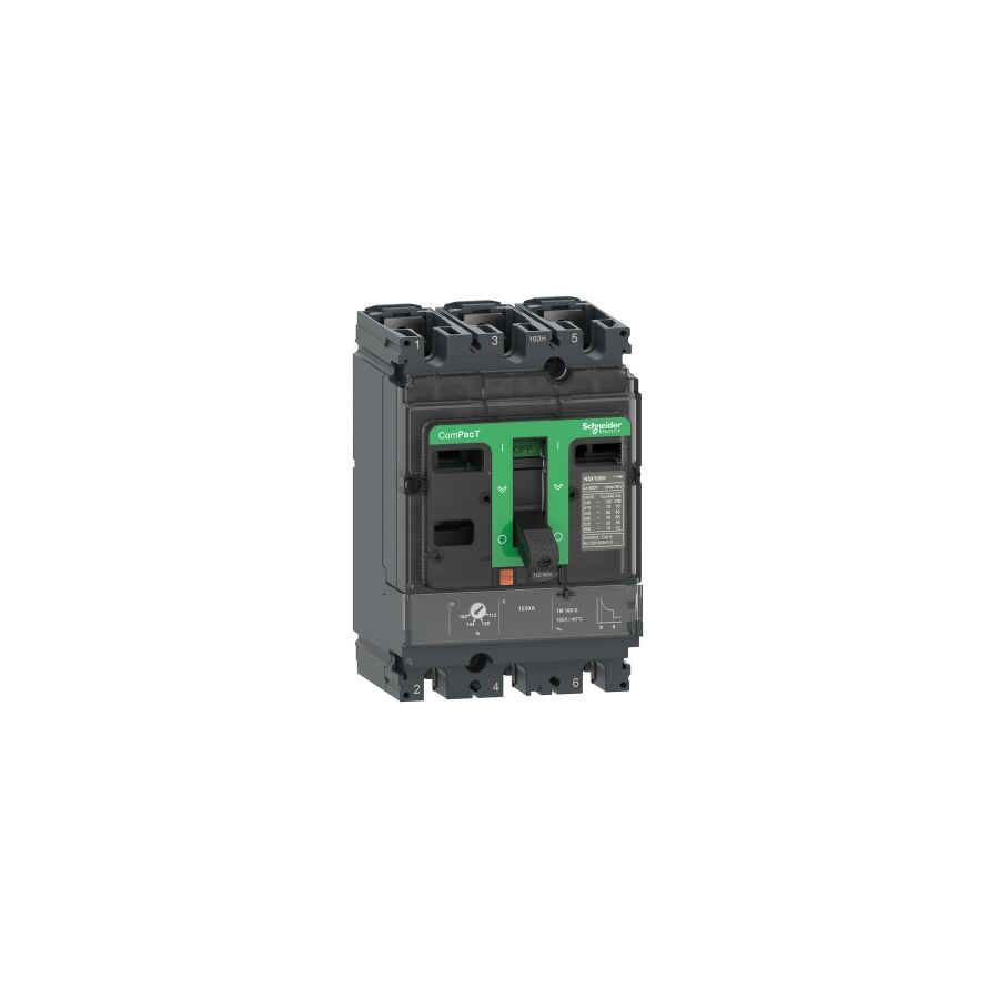Molded Case Circuit Breaker NSX160B | 25kA Breaking Capacity | 3 Poles ...