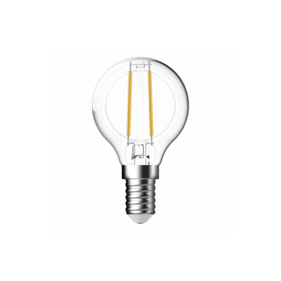 LED Filament G45 CLR 4.2W Fancy Round Dim B22 | 2700K Warm White ...