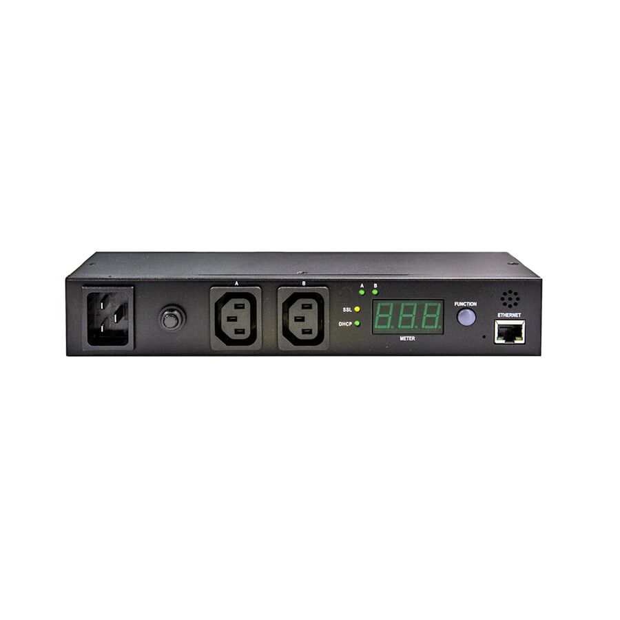10A 2-Port Switched PDU Power Rail | 2 x IEC C13 Outputs | Individual ...