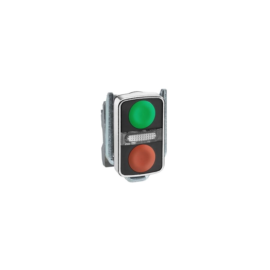 Metal Double Headed Pushbutton Metal Construction IP66 Rated Variant-3 ...